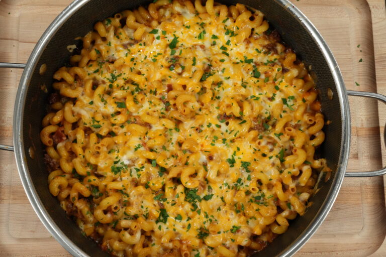 Cheesy Hamburger Helper