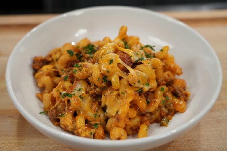 Cheesy Hamburger Helper