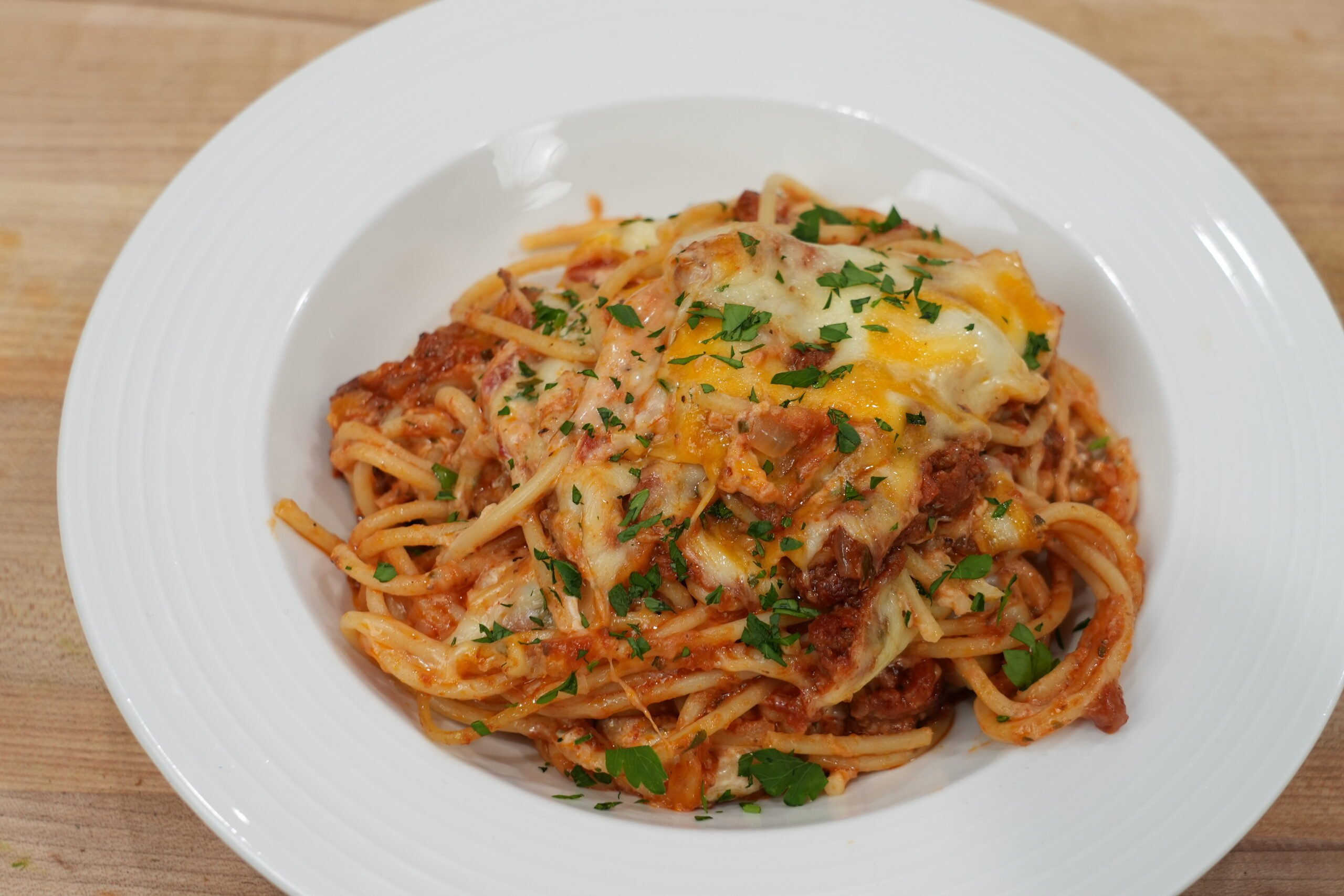 Baked Spaghetti - Mr Make It Happen