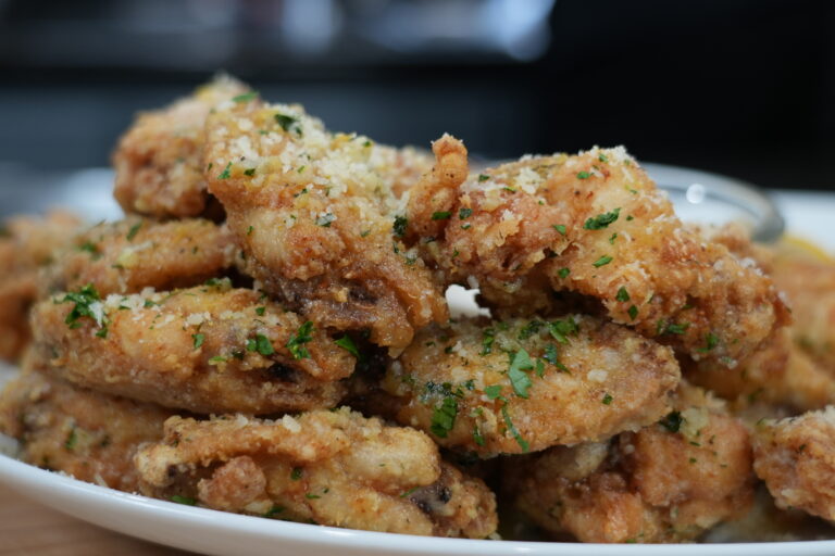 Garlic Parm Wings
