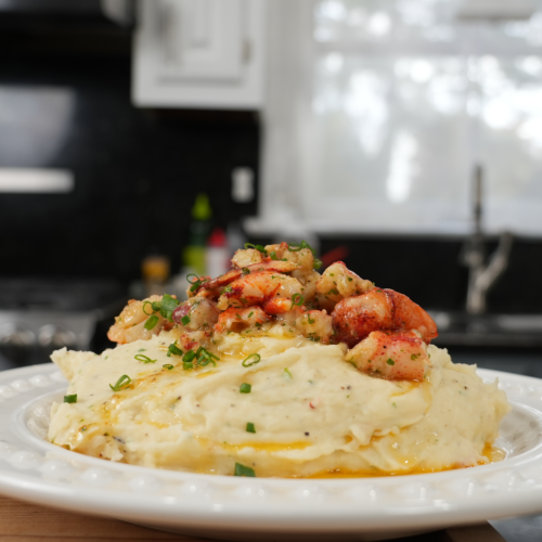 Lobster Mashed Potatoes (Steakhouse-Style)
