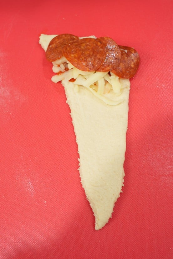 Cheesy Pepperoni Pizza Rolls - Mr Make It Happen